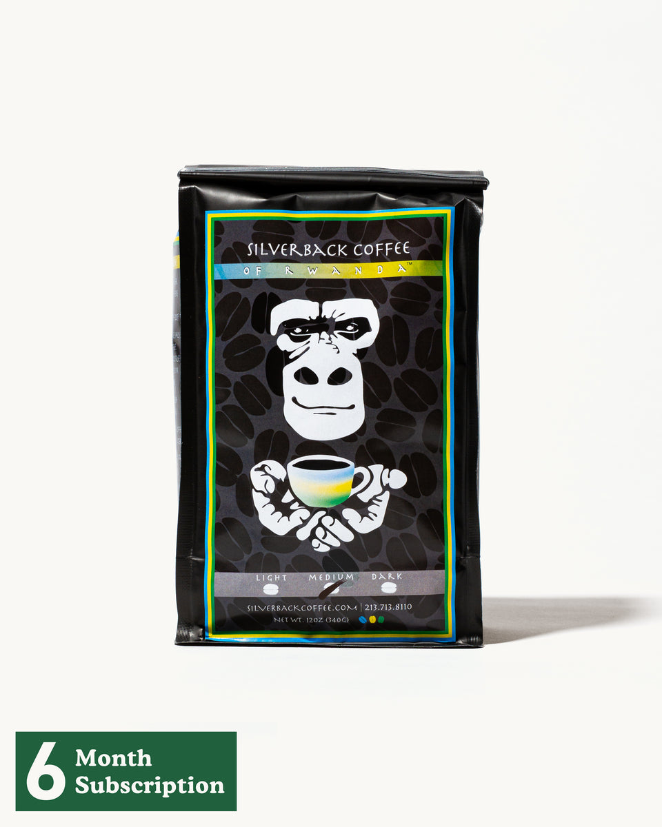 Prepaid Gift Subscription (6 months) – SILVERBACK COFFEE OF RWANDA™